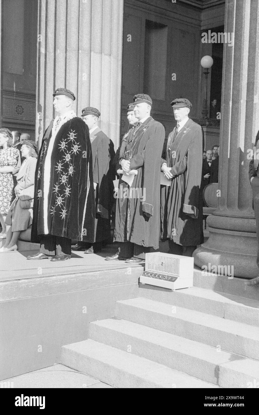 Current 18-1946: The university greets the new students. Matriculation ...