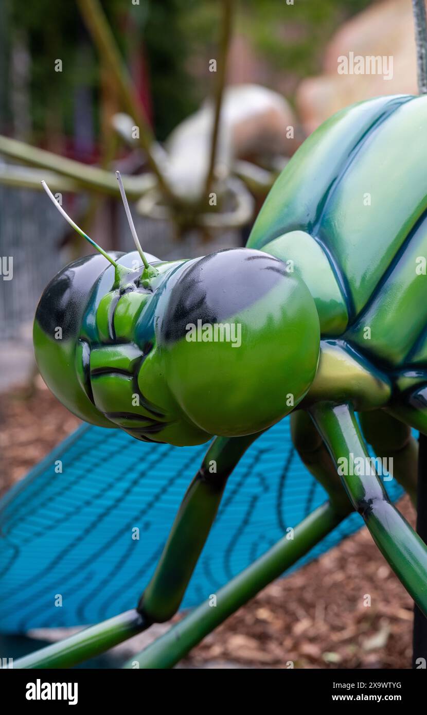 Leipzig, Germany. 03 June 2024, Saxony, Leipzig: The model of a Chinese ...