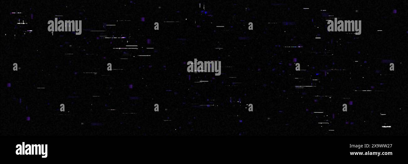 Tv screen with vhs glitch and noise effect. Realistic vector ...