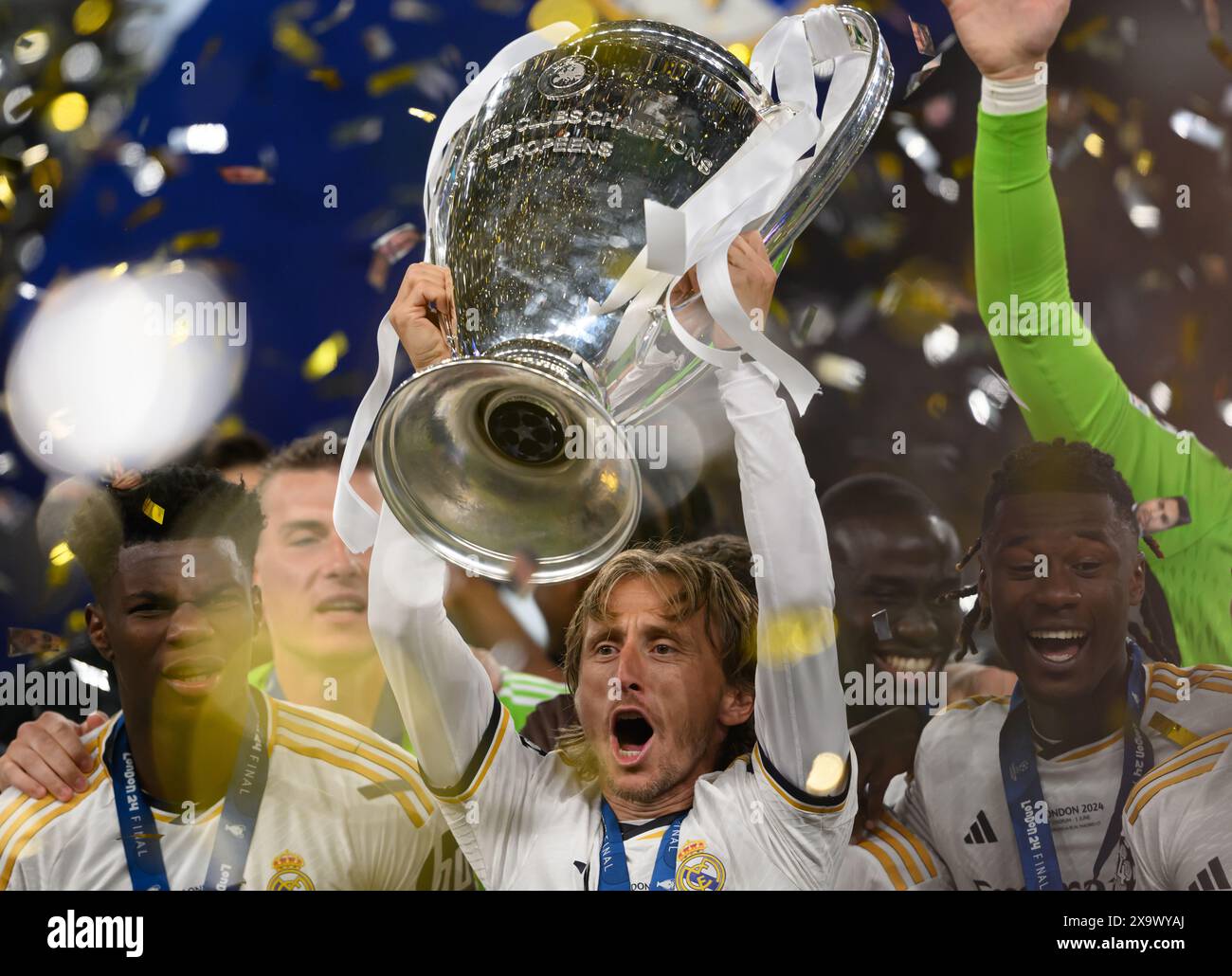 London, UK. 01st June, 2024. Soccer: Champions League, Borussia ...