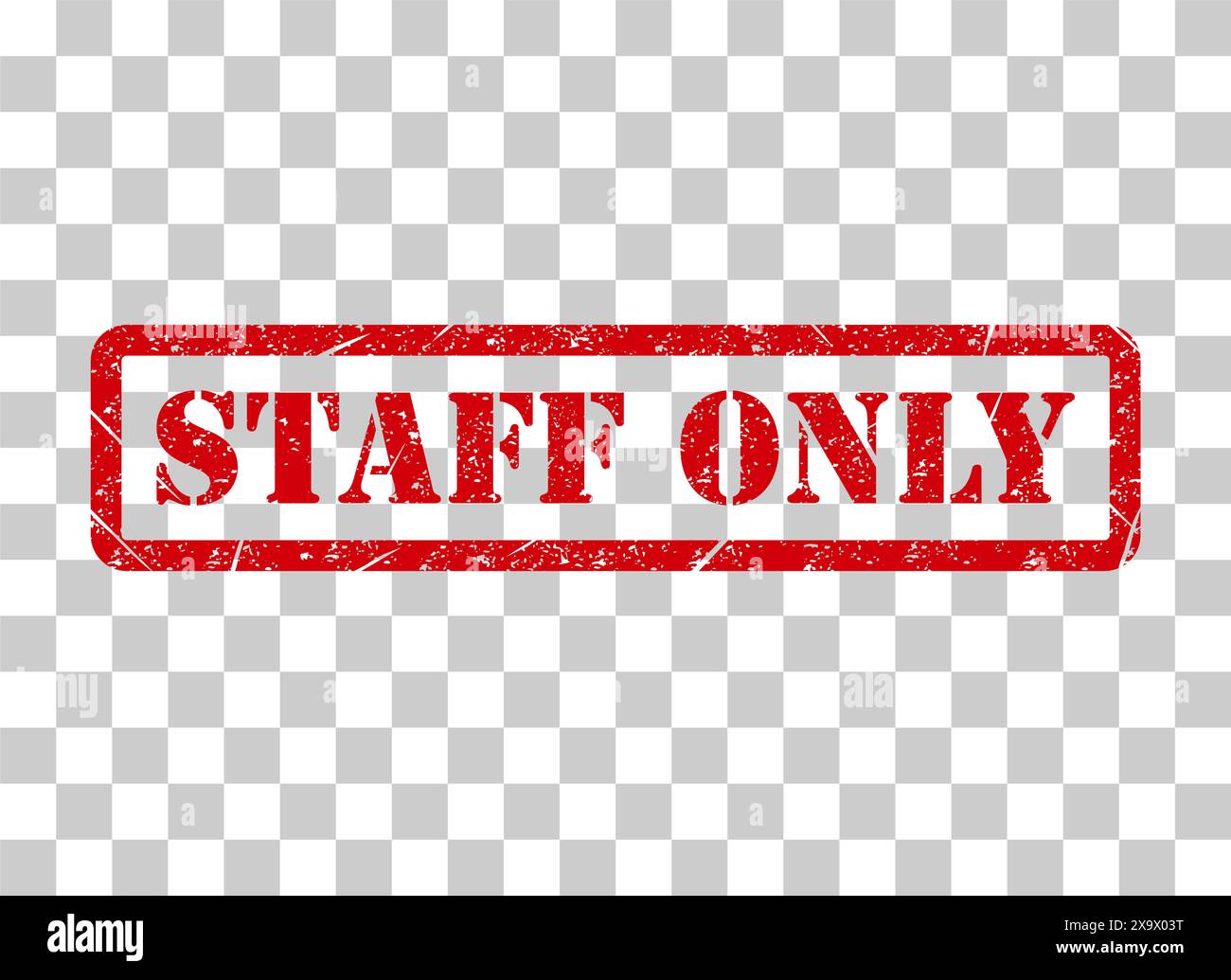 Only staff icon, danger zone symbol, safety entry person sign vector ...