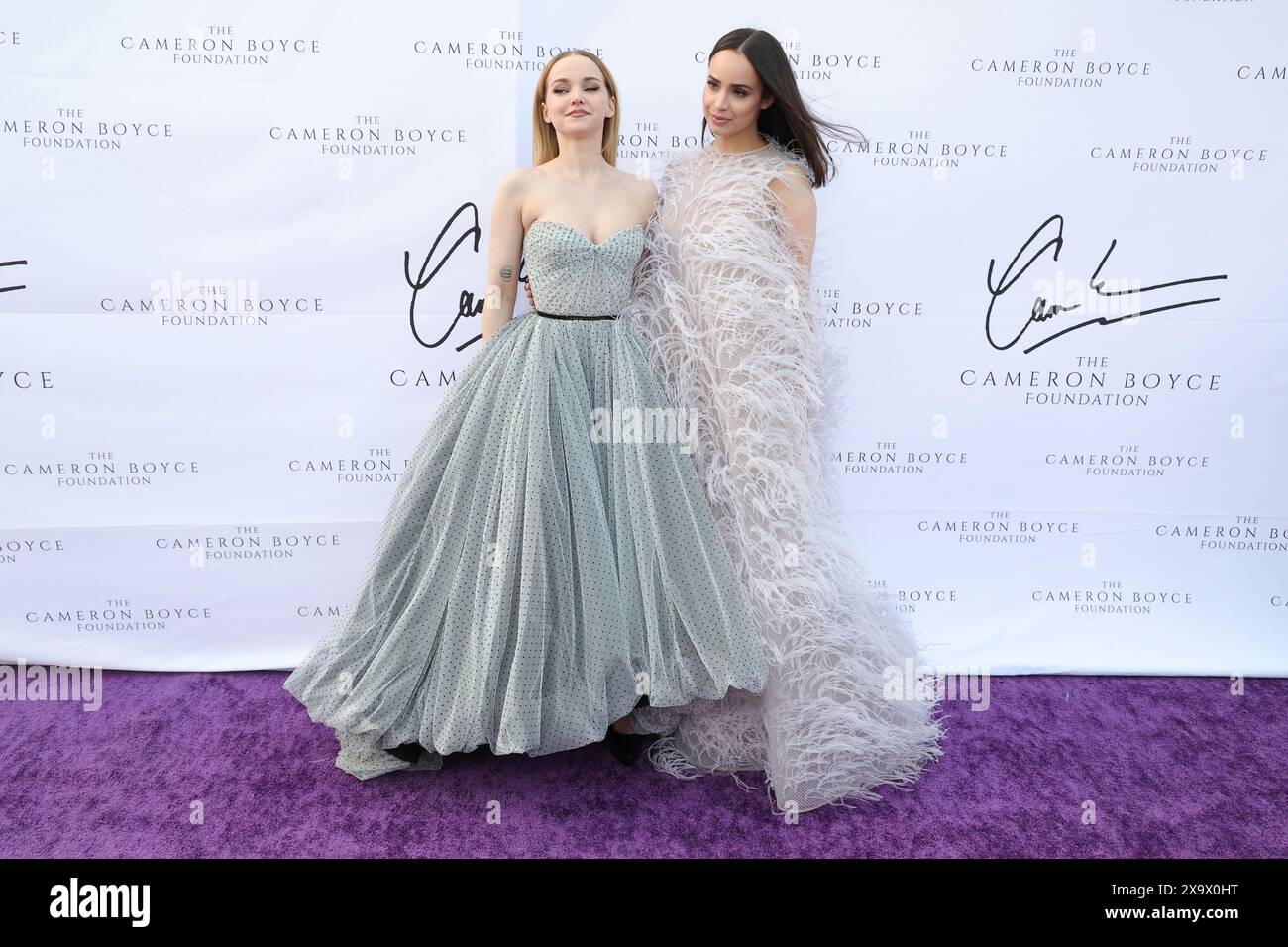 Los Angeles, Ca. 02nd June, 2024. Dove Cameron, Sofia Carson at the Cameron Boyce Foundation's ...
