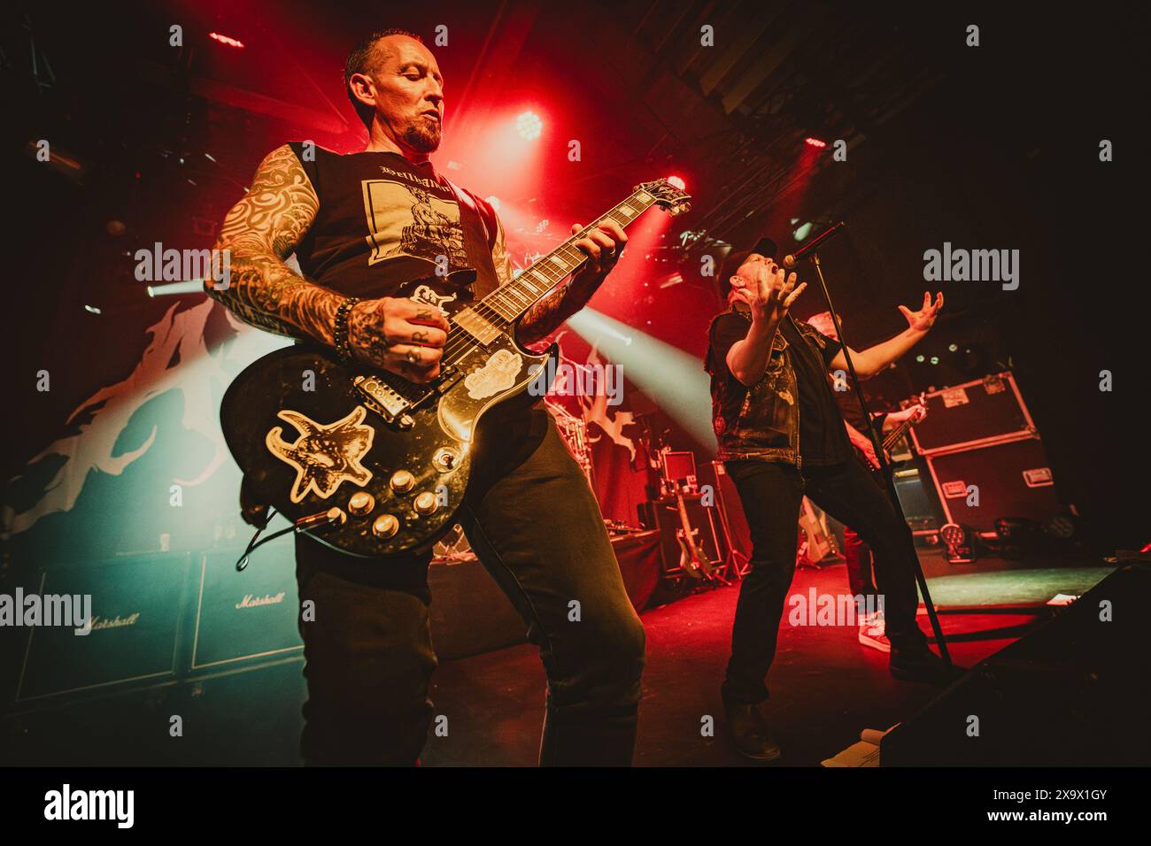 Copenhagen, Denmark. 30th, May 2024. The Danish death metal band ...