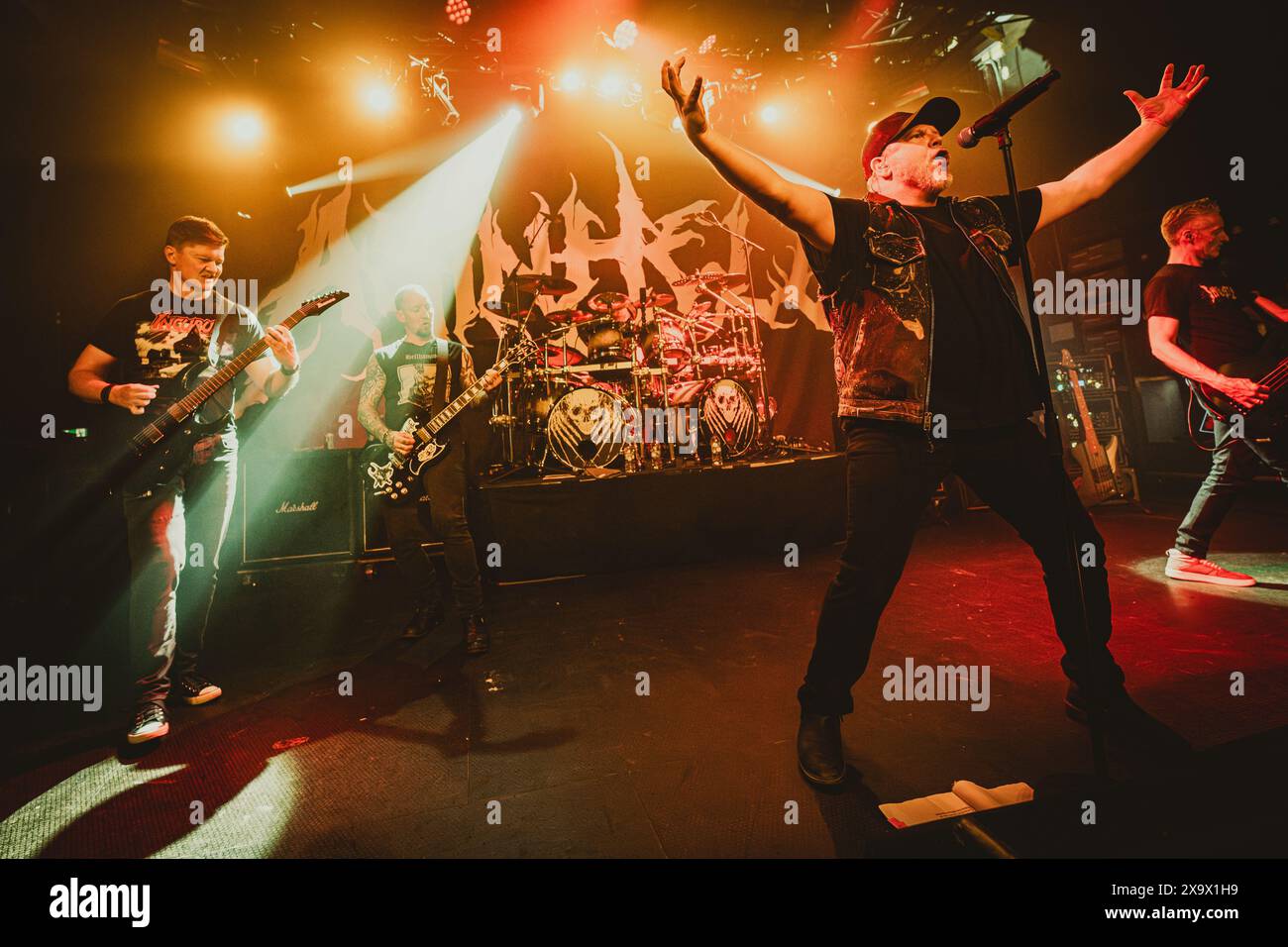 Copenhagen, Denmark. 30th, May 2024. The Danish death metal band ...
