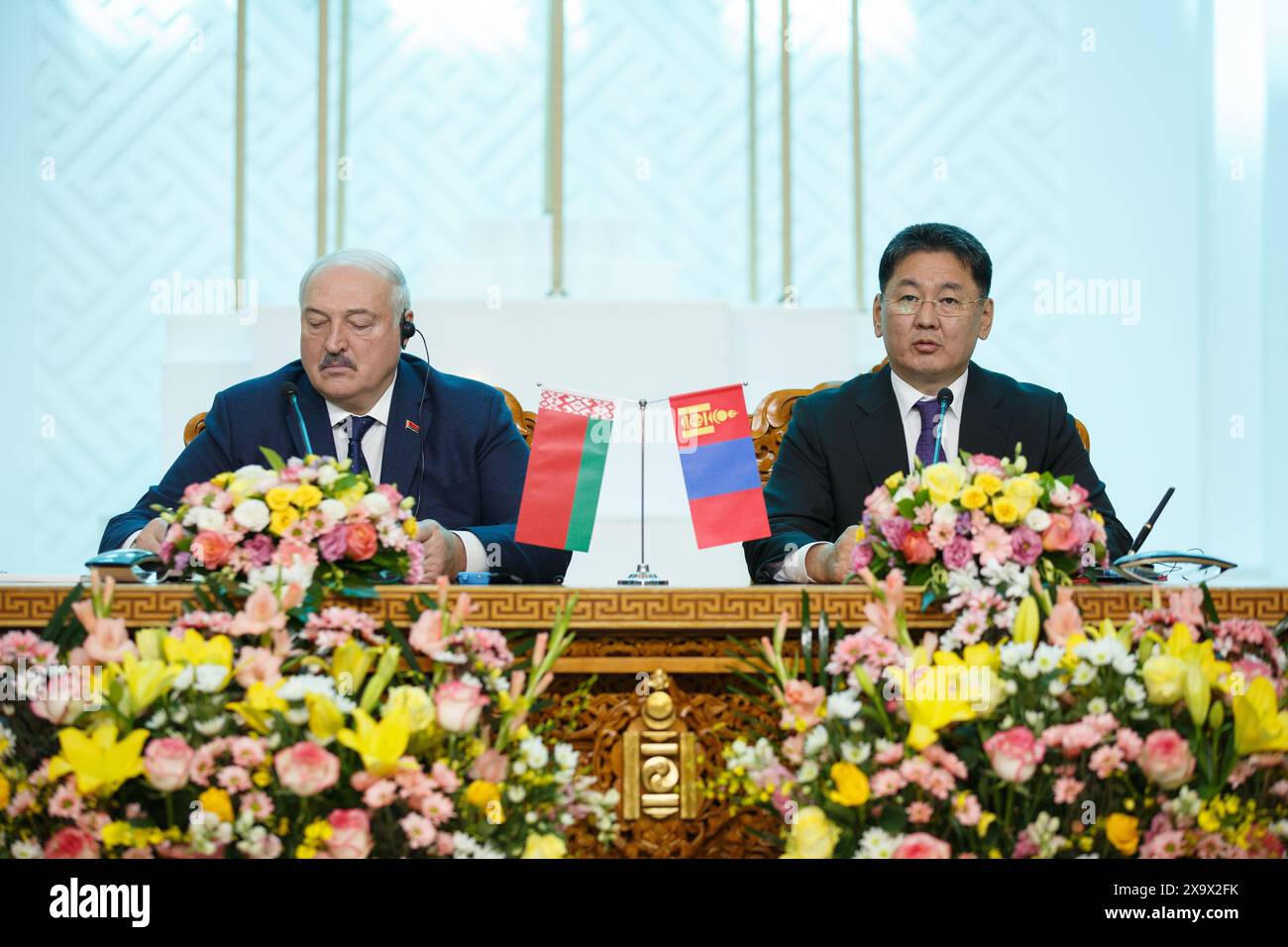 Ulaanbaatar, Mongolia. 3rd Jun, 2024. The cooperation roadmap between Belarus and Mongolia for ...