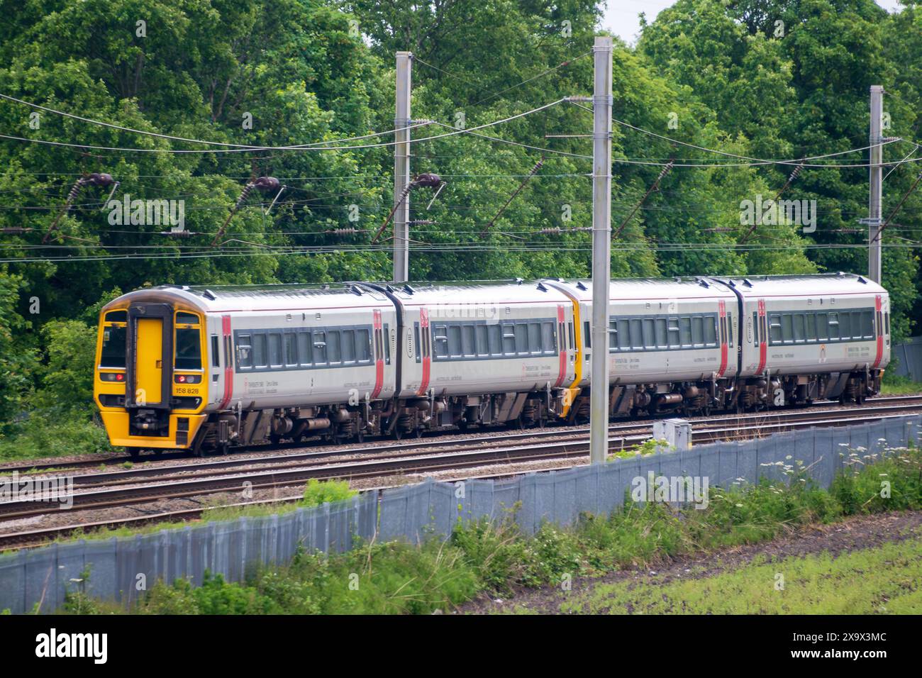 Class 158 Express Sprinter diesel multiple-unit train. Trains for Wales ...