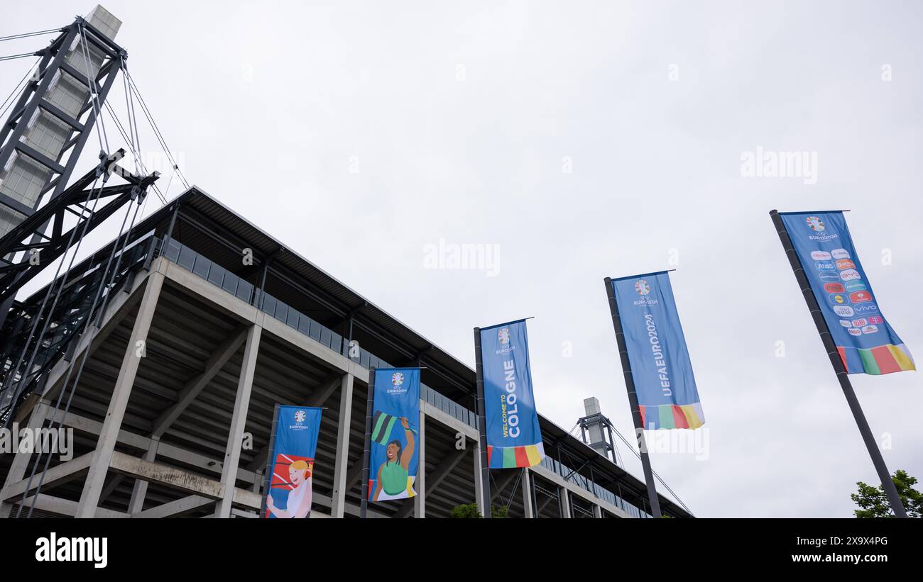 Cologne, Germany. 03rd June, 2024. Soccer: European Championship ...