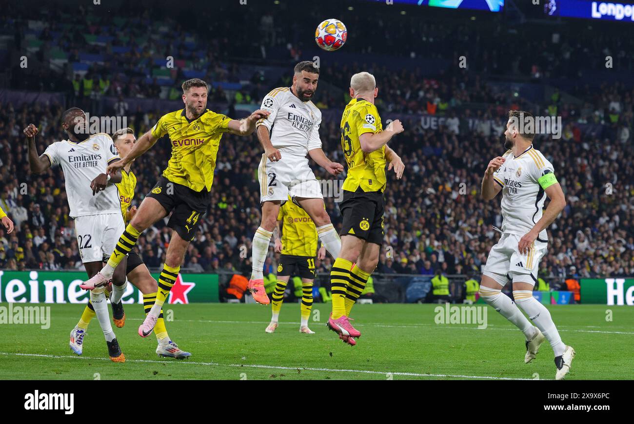 firo : 01.06.2024, football, football, UEFA CHAMPIONS LEAGUE, season 2023/2024, UCL, CL, final ...