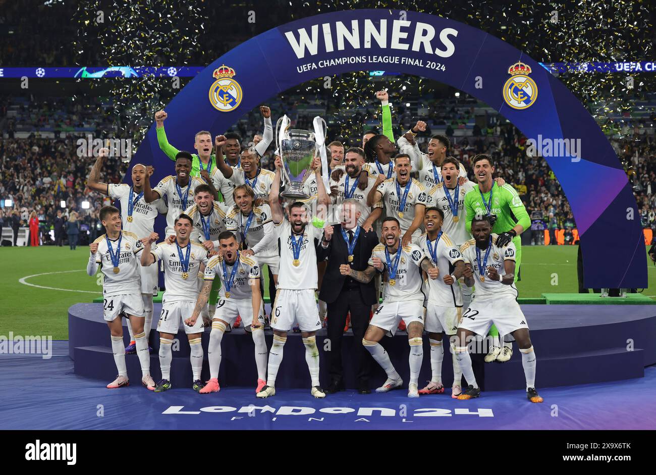 firo : 01.06.2024, football, football, UEFA CHAMPIONS LEAGUE, season ...