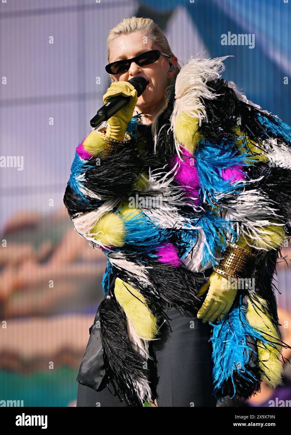 Brockwell Park, London, UK. 2nd June, 2024. Alison Goldfrapp performs ...