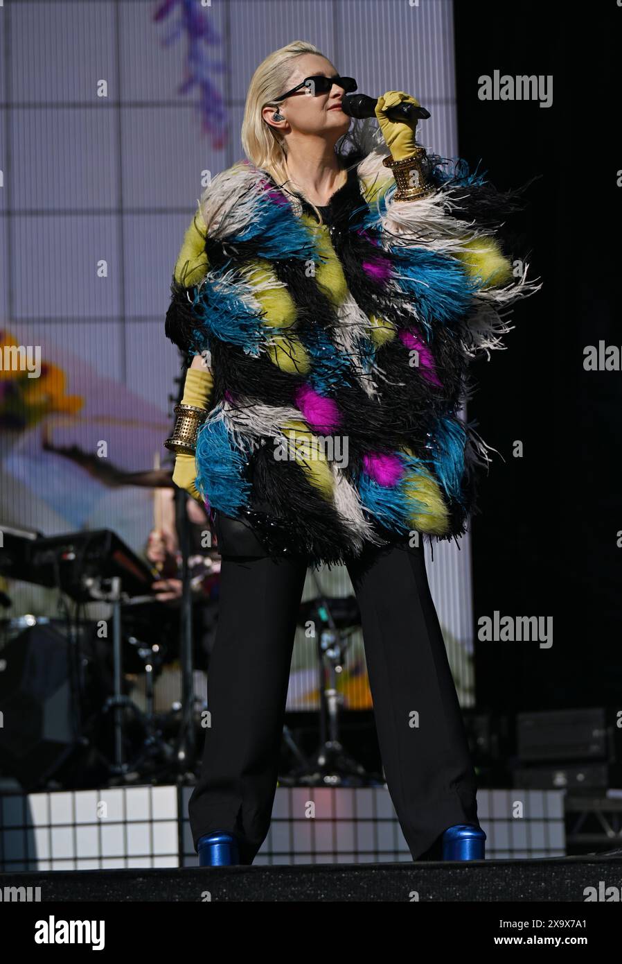 Brockwell Park, London, UK. 2nd June, 2024. Alison Goldfrapp performs ...