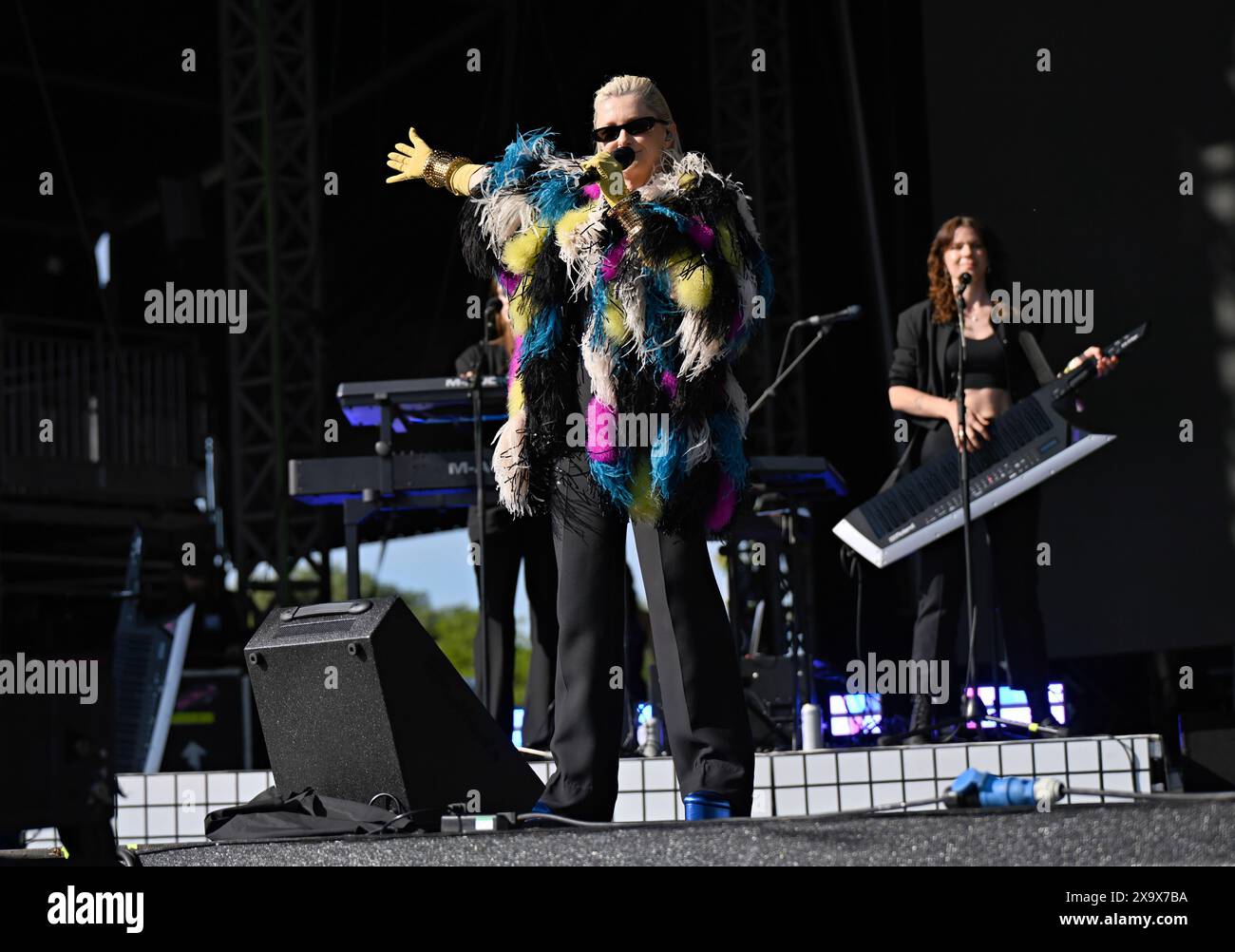 Brockwell Park, London, UK. 2nd June, 2024. Alison Goldfrapp performs ...