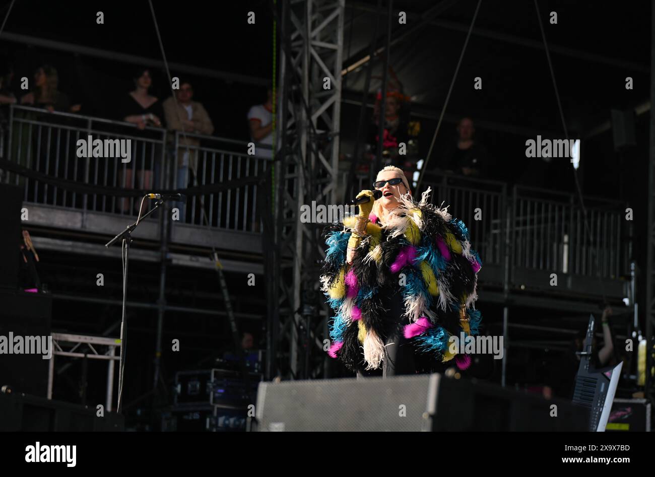 Brockwell Park, London, UK. 2nd June, 2024. Alison Goldfrapp performs ...