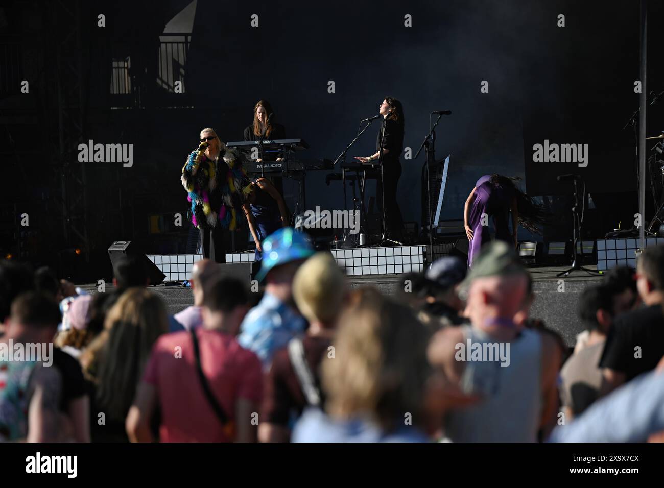 Brockwell Park, London, UK. 2nd June, 2024. Alison Goldfrapp performs ...