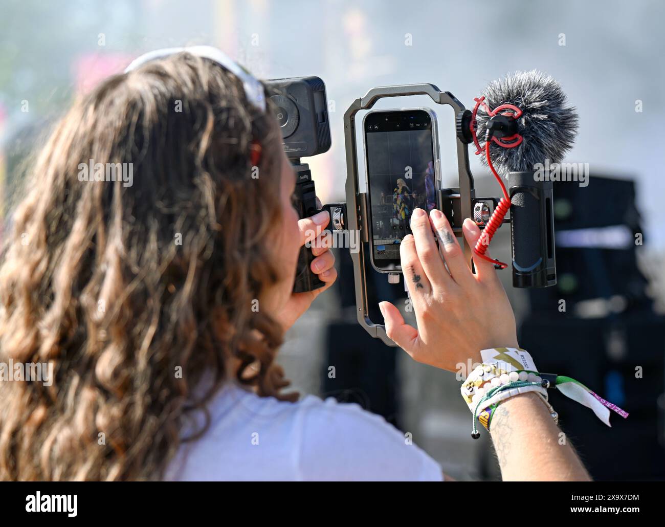 Brockwell Park, London, UK. 2nd June, 2024. Alison Goldfrapp performs ...