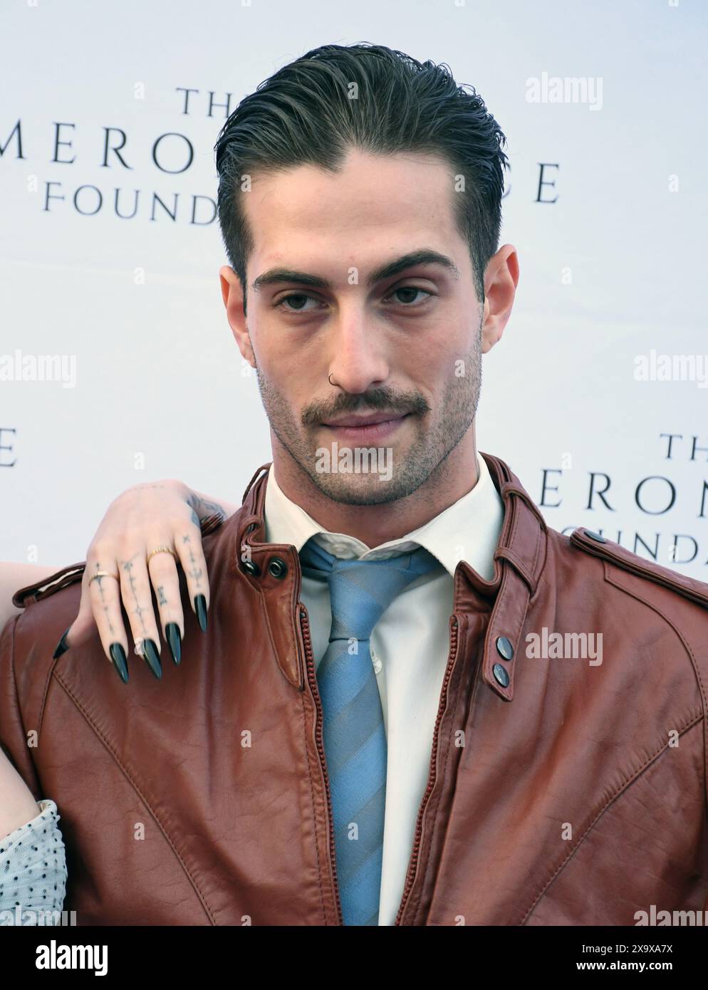 Los Angeles, California, USA 2nd June 2024 Maneskin Singer Damiano ...