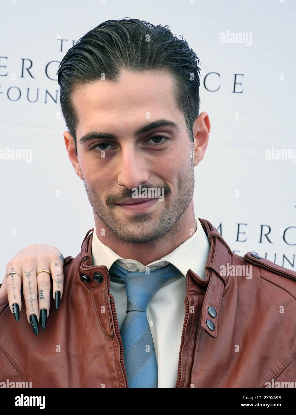 Los Angeles, California, USA 2nd June 2024 Maneskin Singer Damiano ...