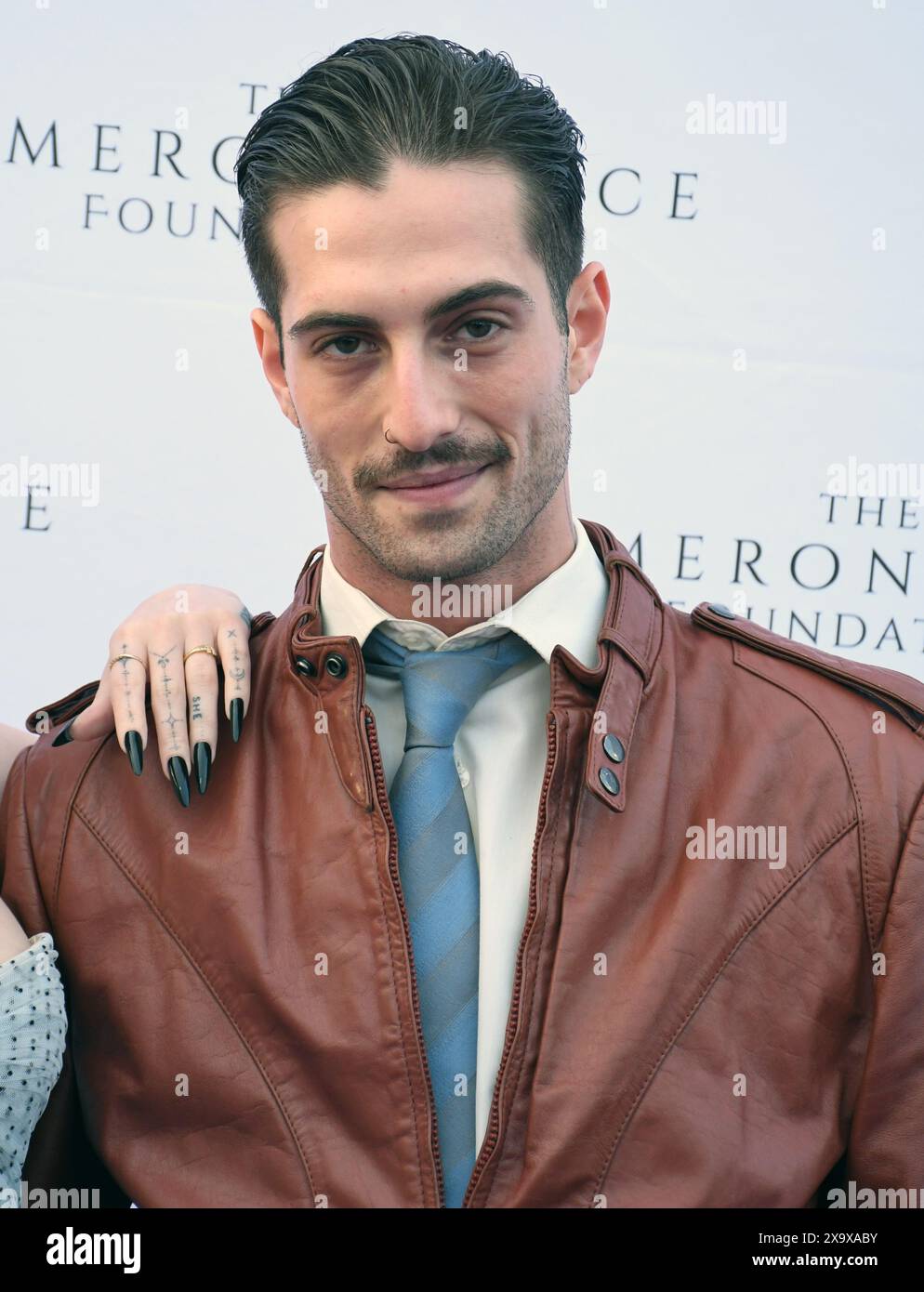 Los Angeles, California, USA 2nd June 2024 Maneskin Singer Damiano ...