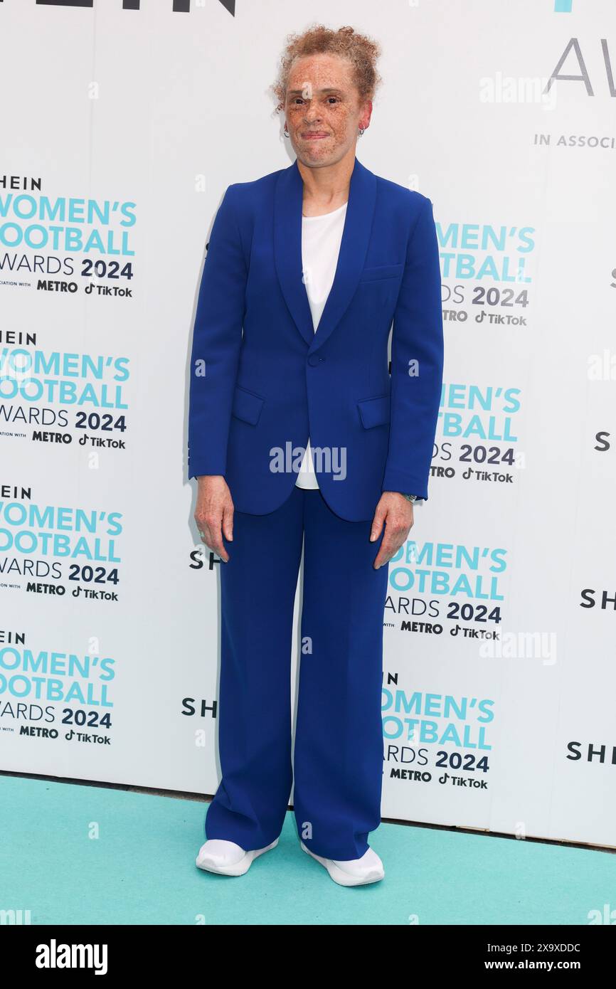 London, UK. 30th May, 2024. Kerry Davis attends the Women's Football ...
