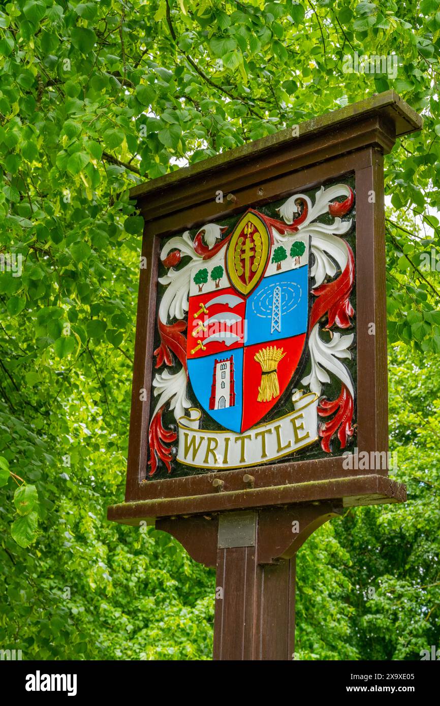 Village crest hi-res stock photography and images - Alamy