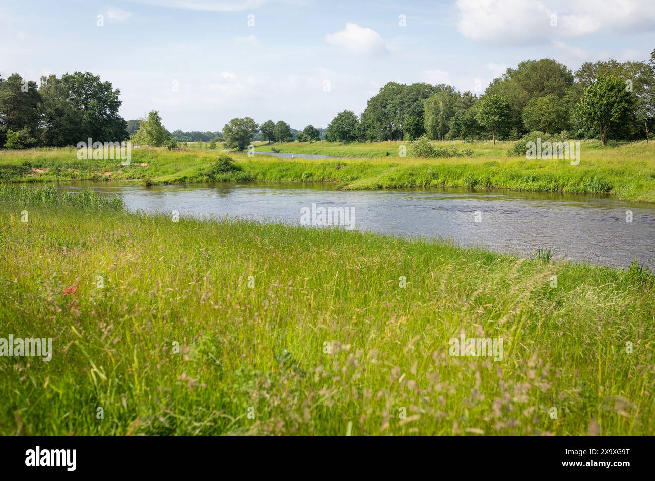 River Hase at Meppen Germany Stock Photo - Alamy