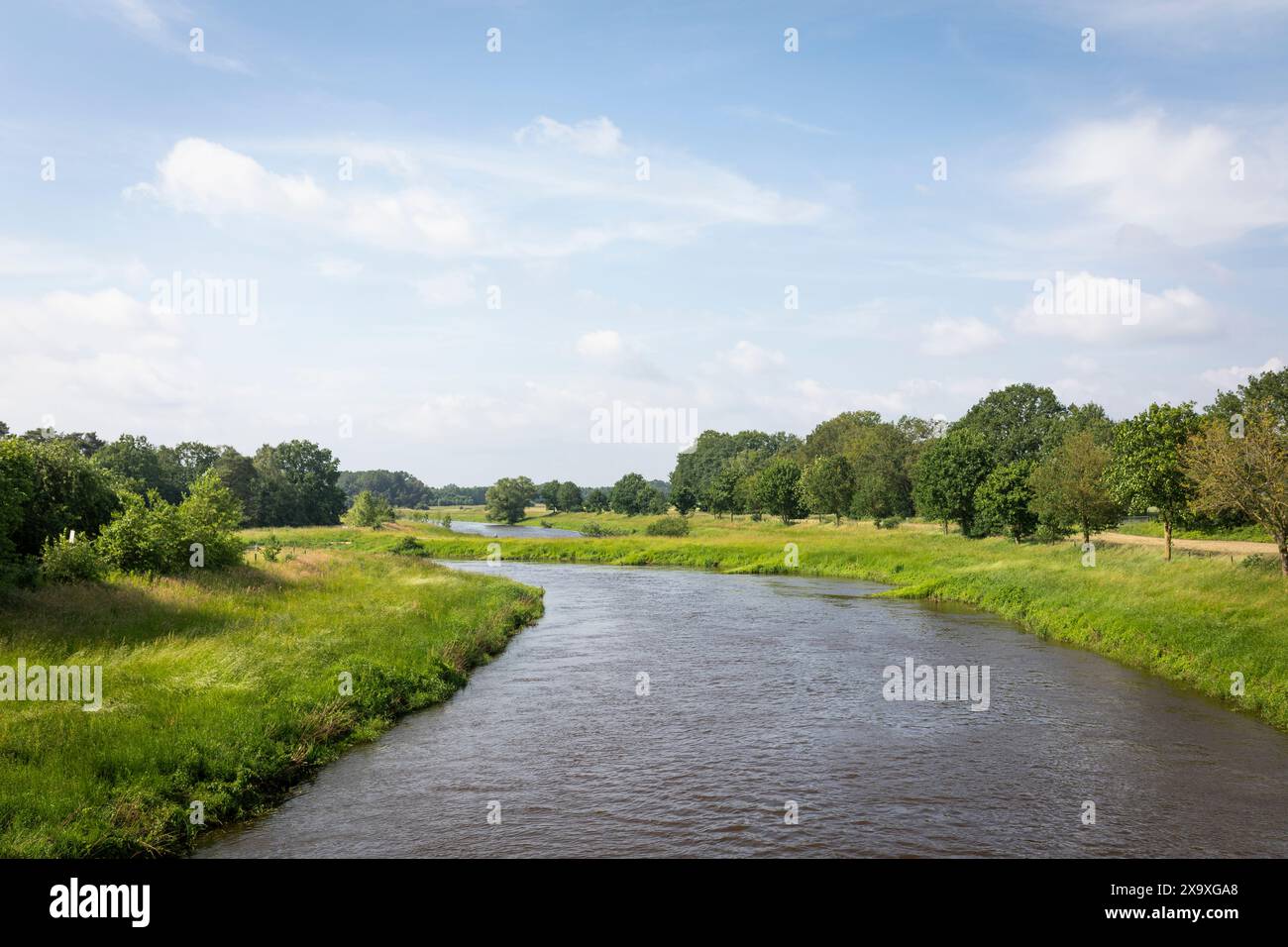 River Hase at Meppen Germany Stock Photo - Alamy