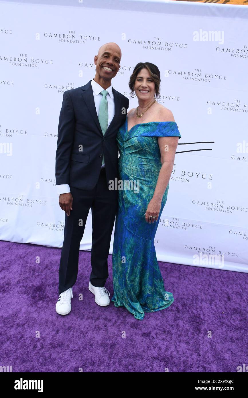 Los Angeles, California, USA 2nd June 2024 Victor Boyce and Libby Boyce ...