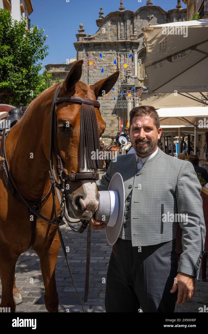 Spanish horse rider hi-res stock photography and images - Alamy