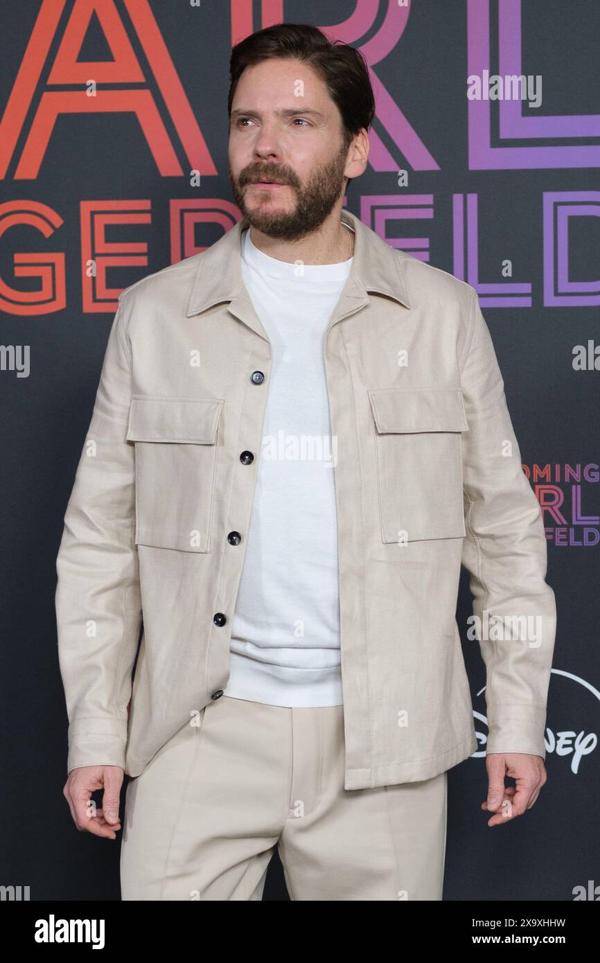 Actor Daniel Bruhl attends to "Becoming Karl Lagerfeld" photocall at ...