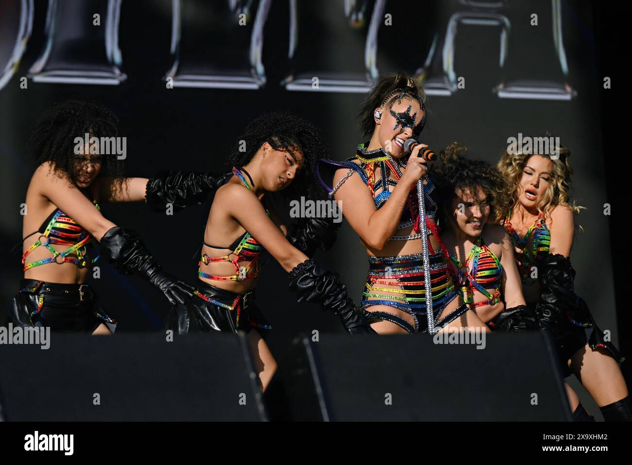 Brockwell Park, London, UK. 2nd June, 2024. Jojo Siwa performs at the ...
