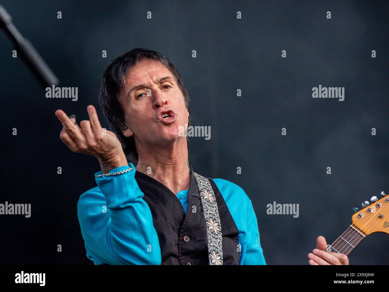 Singer songwriter and guitarist and former member of The Smiths Johnny ...