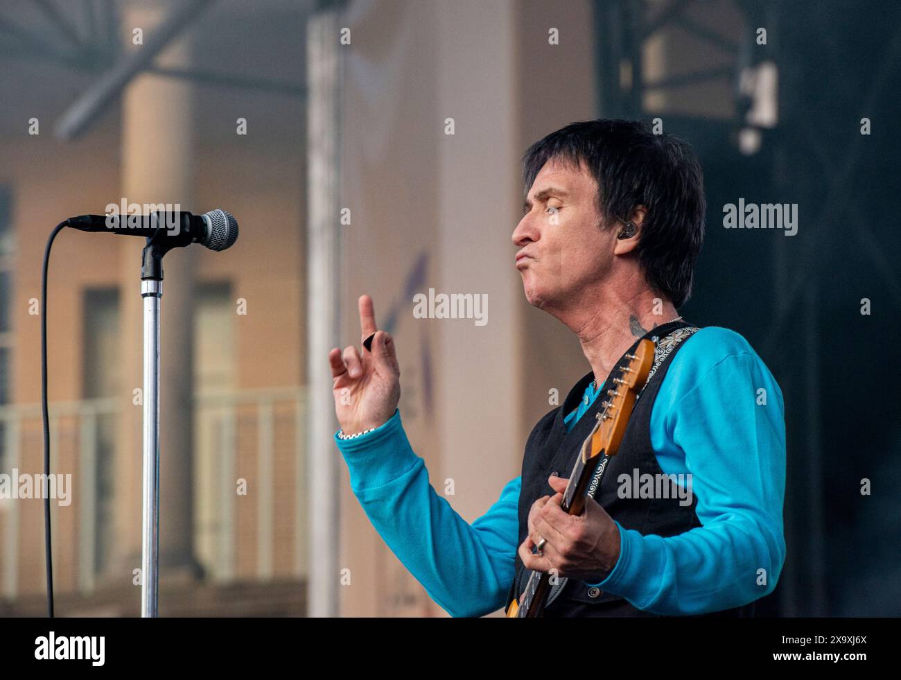 Singer songwriter and guitarist and former member of The Smiths Johnny ...