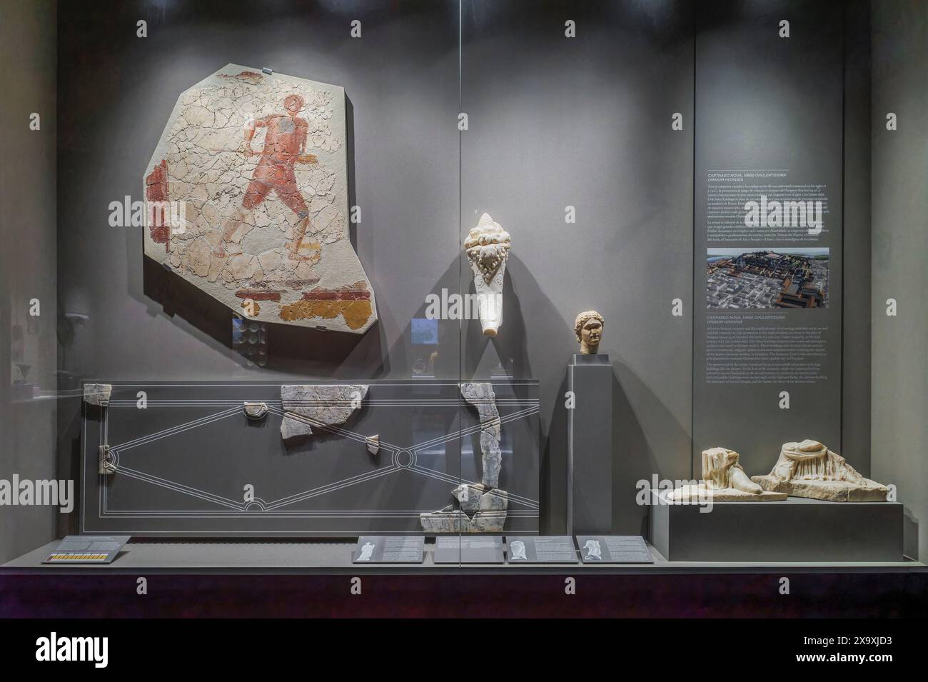 Roman Forum Museum Cerro Molinete the ancient Carthago Nova one of the ...