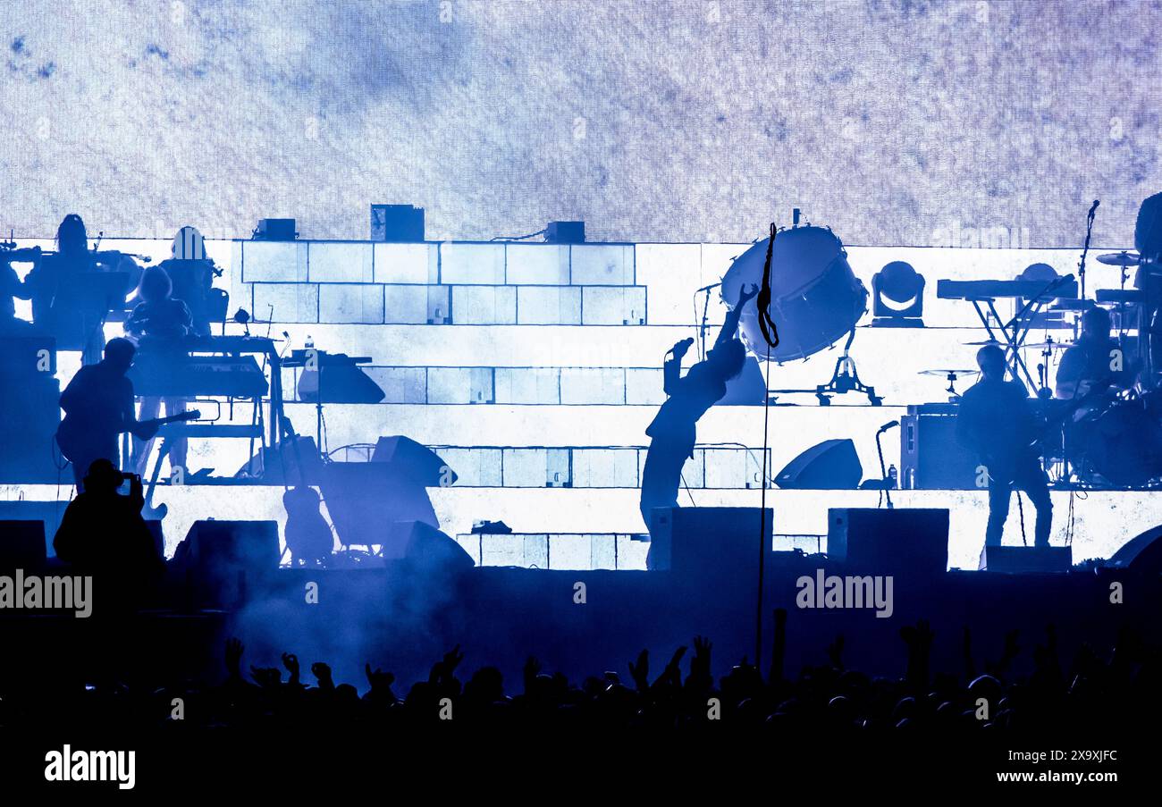 Frontman and vocalist of famous British band Pulp Jarvis Cocker ...