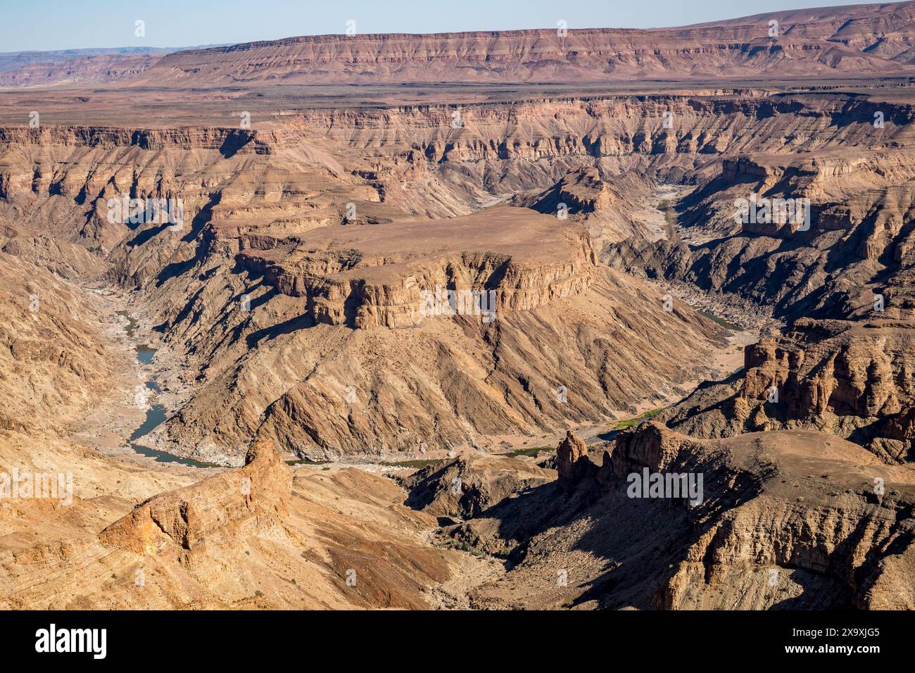 Namibia, Karas Region, Fish River Canyon, View of the Canyon Stock ...
