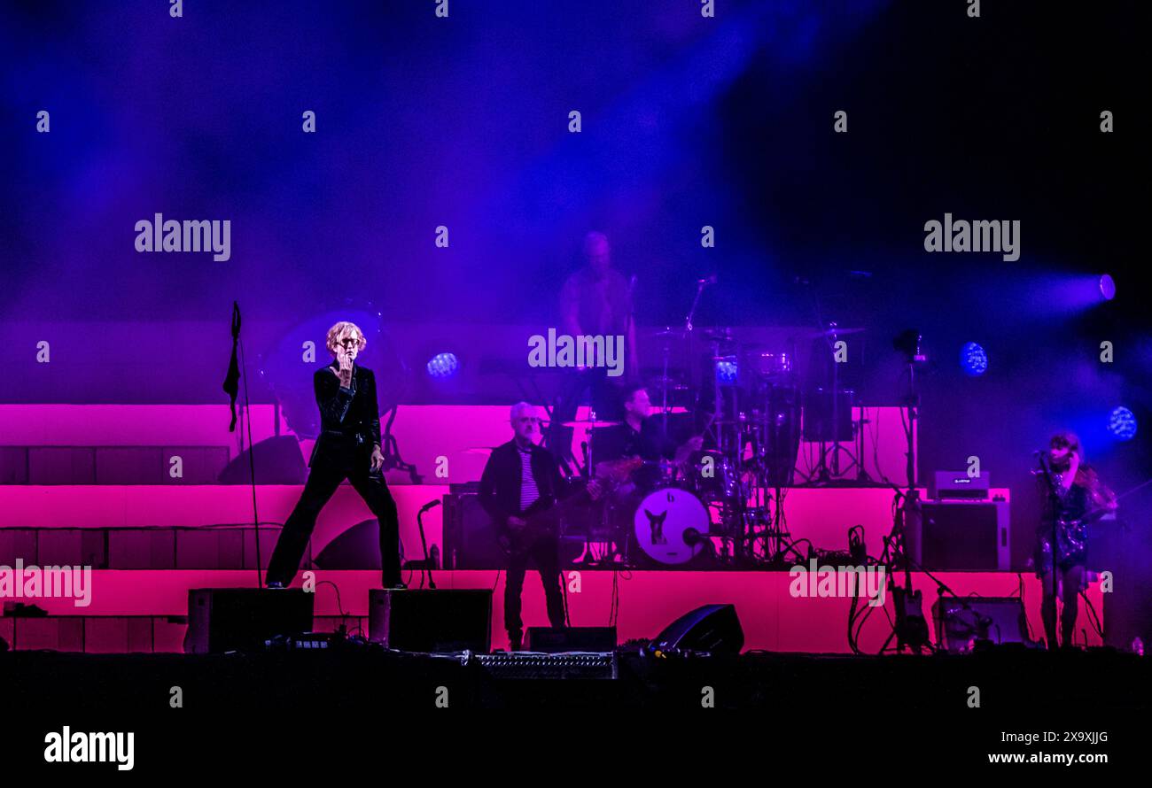 Frontman and vocalist of famous British band Pulp Jarvis Cocker ...