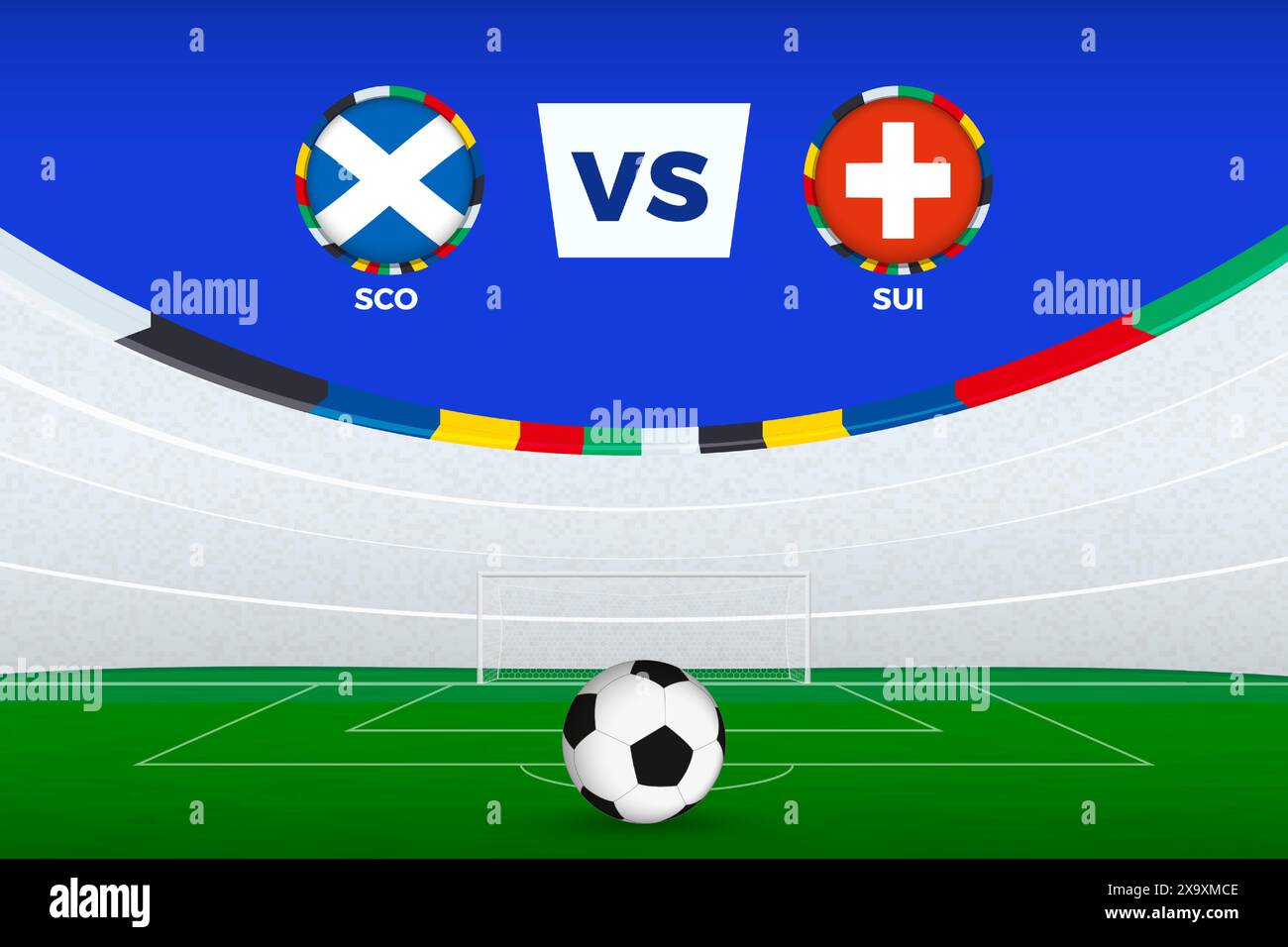 Soccer scotland international Stock Vector Images - Alamy