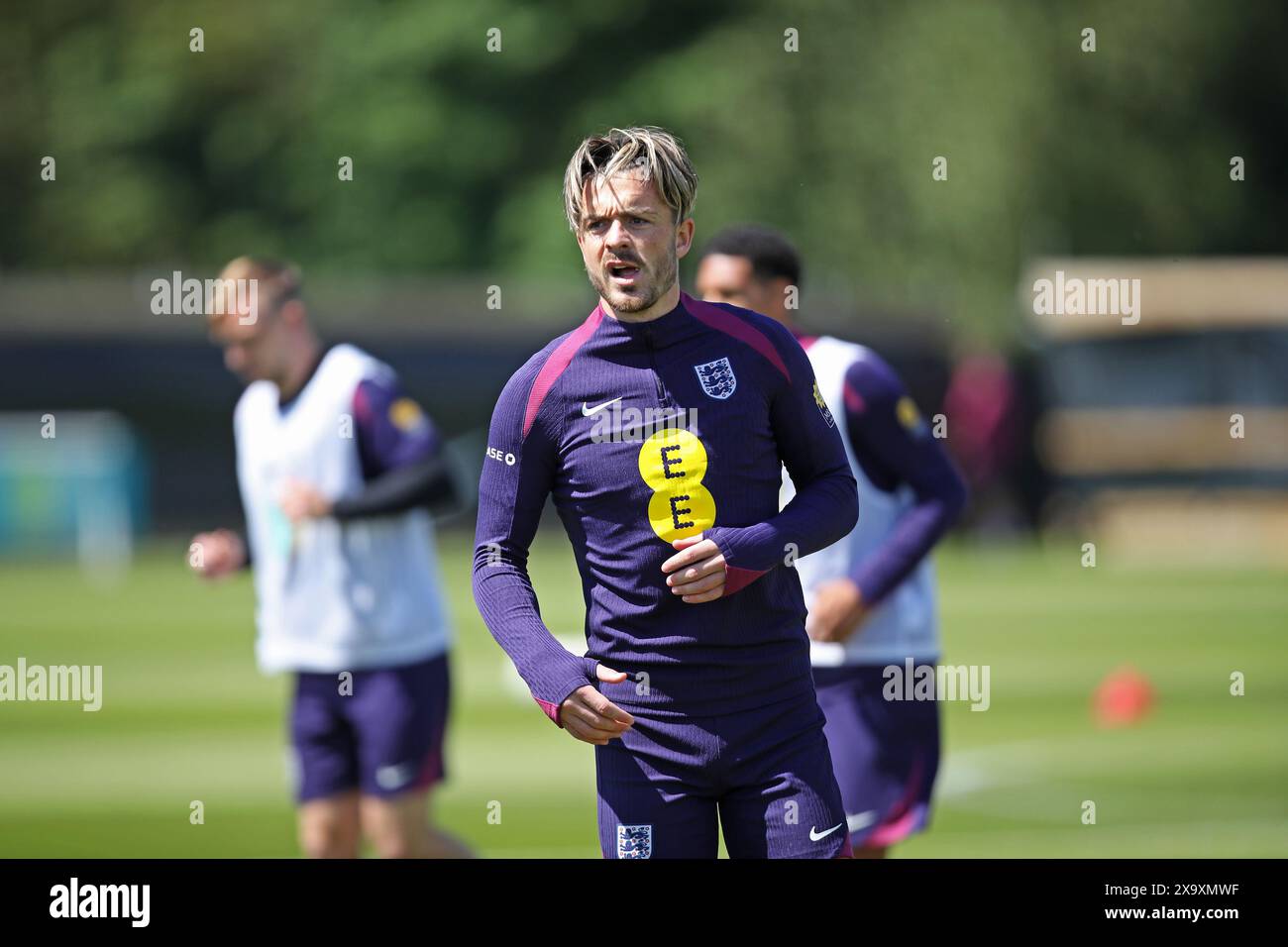 Jack grealish training hi-res stock photography and images - Alamy