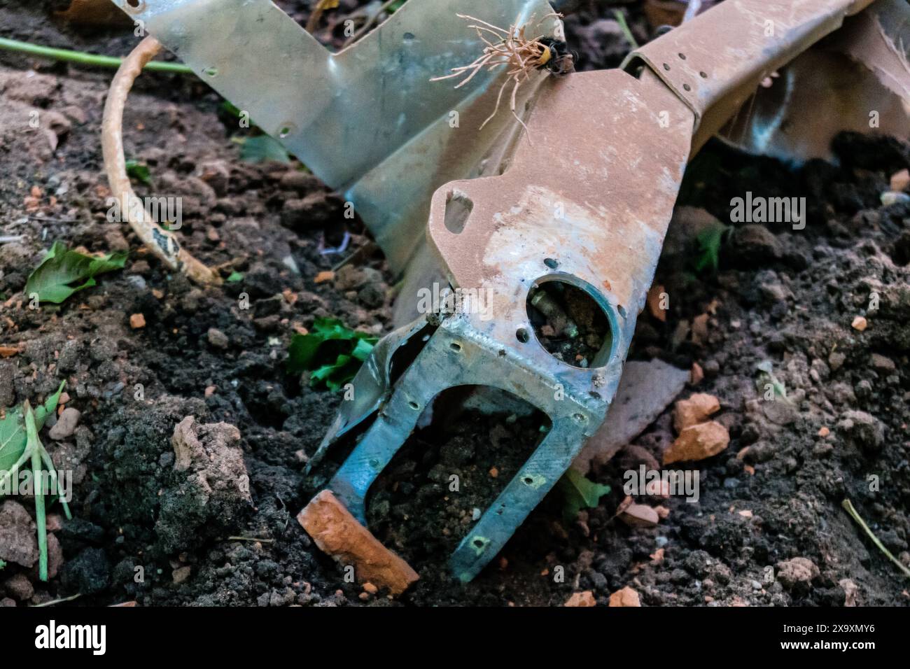 Kharkiv, Ukraine, June 2, 2024 Shahed drones unmanned combat are aerial ...