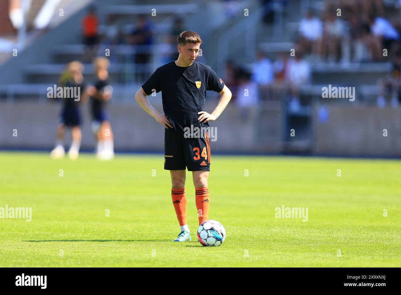 Copenhagen, Denmark. 01st, June 2024. Alessio Alicino (34) of Hilleroed ...