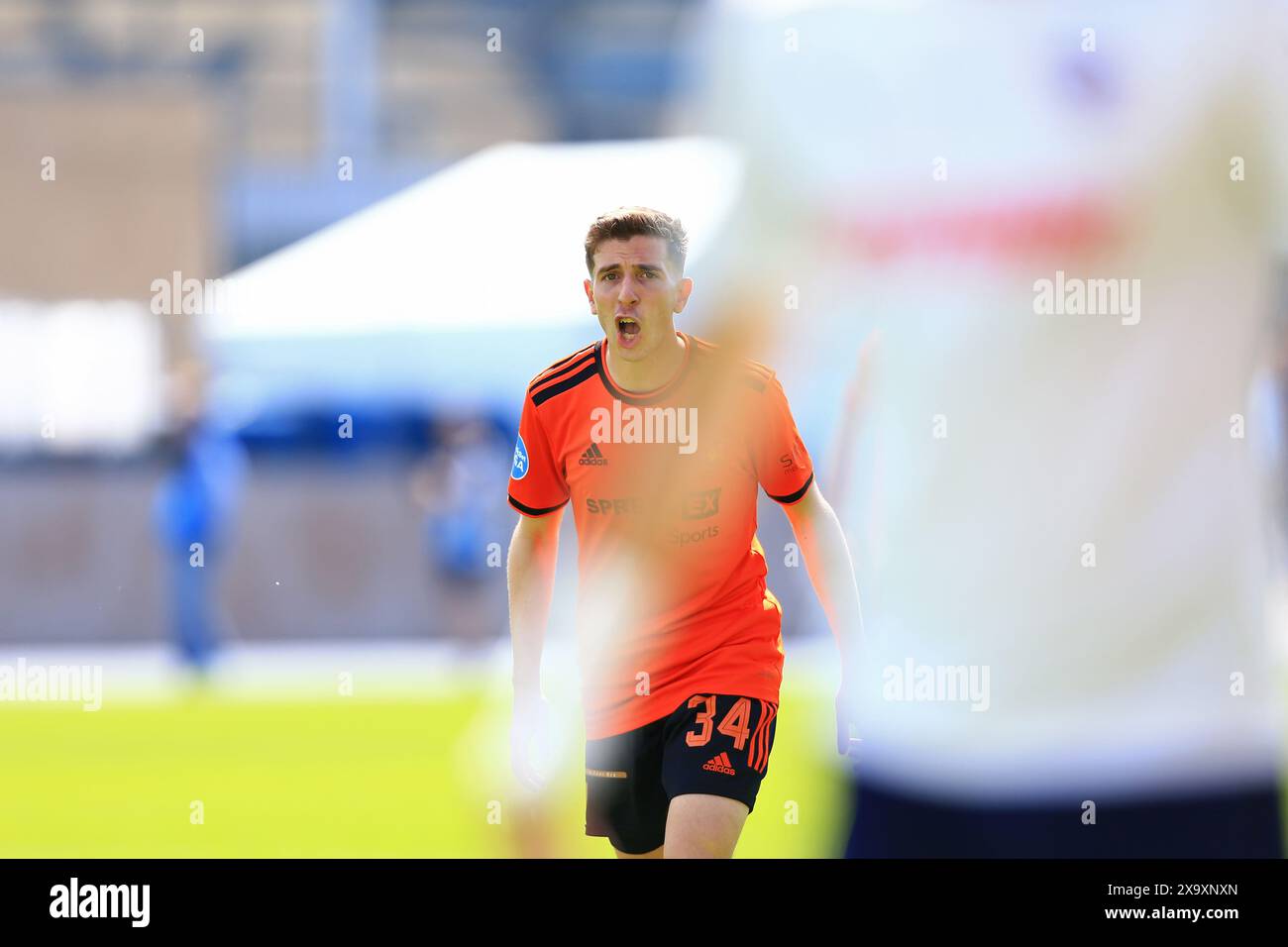 Copenhagen, Denmark. 01st, June 2024. Alessio Alicino (34) of Hilleroed ...