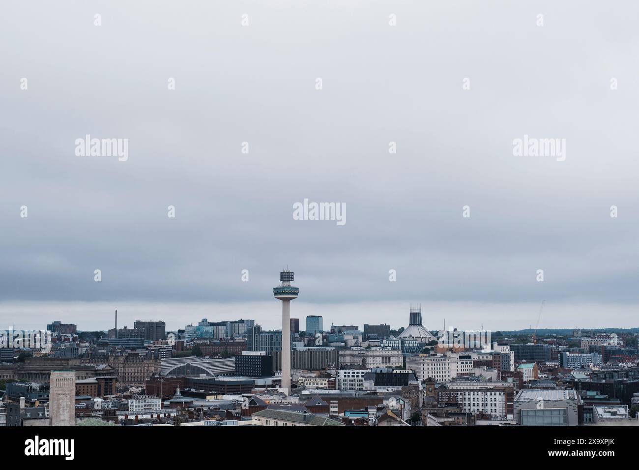A view of the Liverpool skyline Stock Photo - Alamy