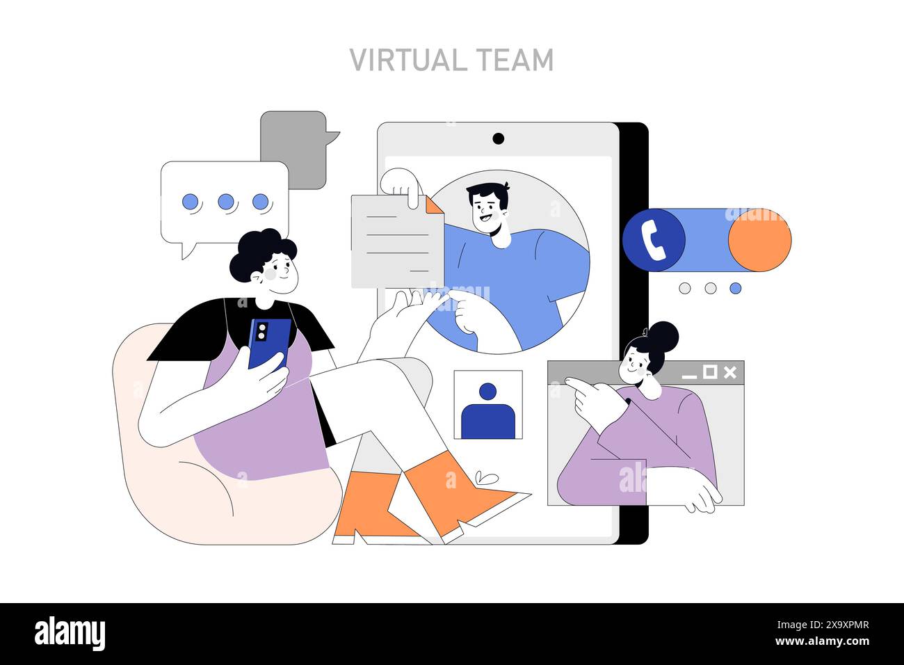 Virtual Team collaboration. A contemporary approach to remote work with ...