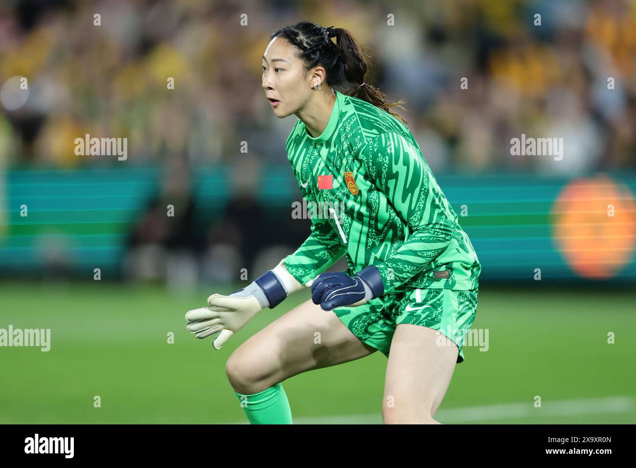 Sydney, Australia. 03rd June, 2024. Huan Xu of China in goals during ...