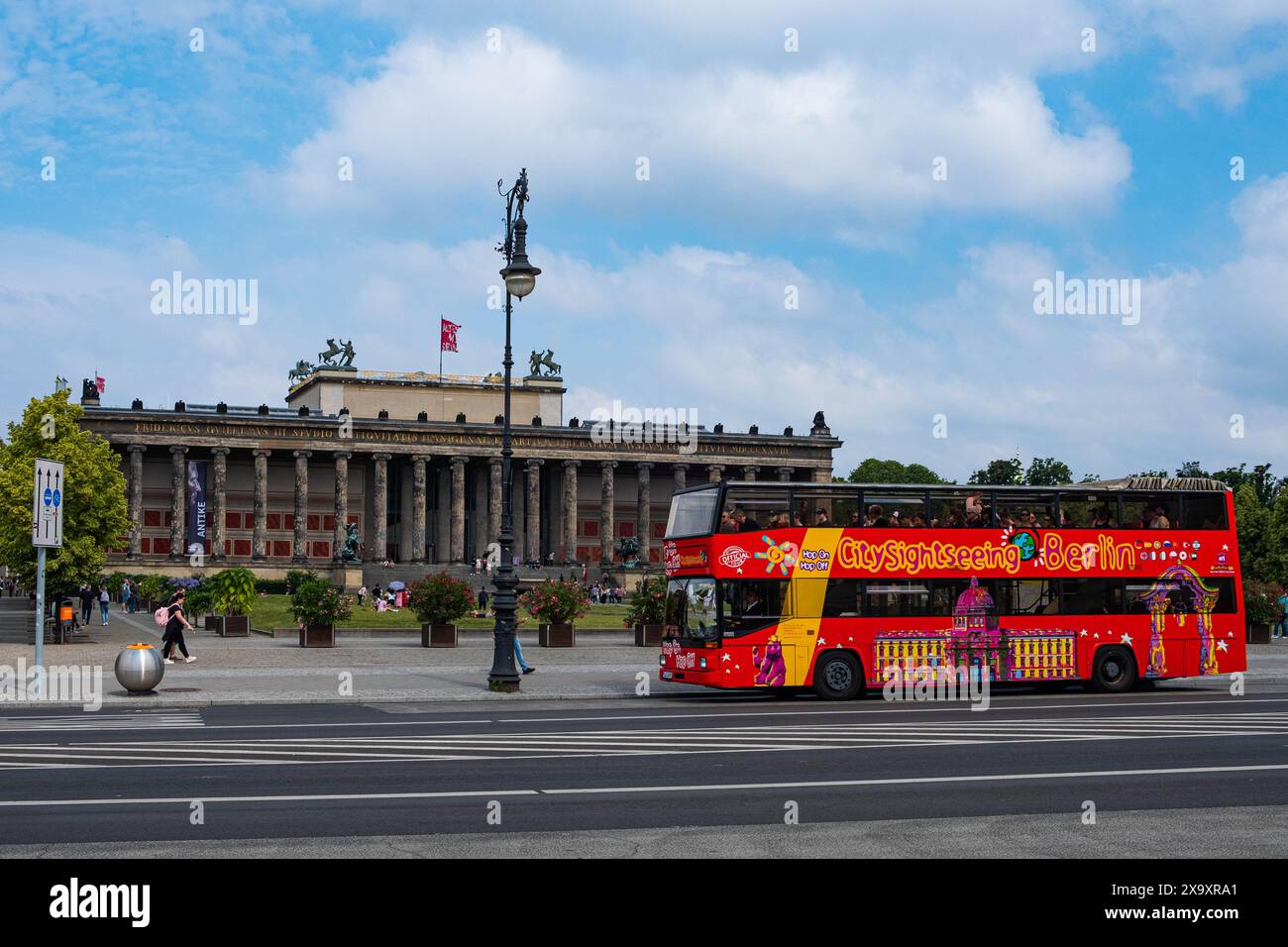 Berlin, Germany - June 02, 2024: Sightseeing Tour Bus in front of the ...