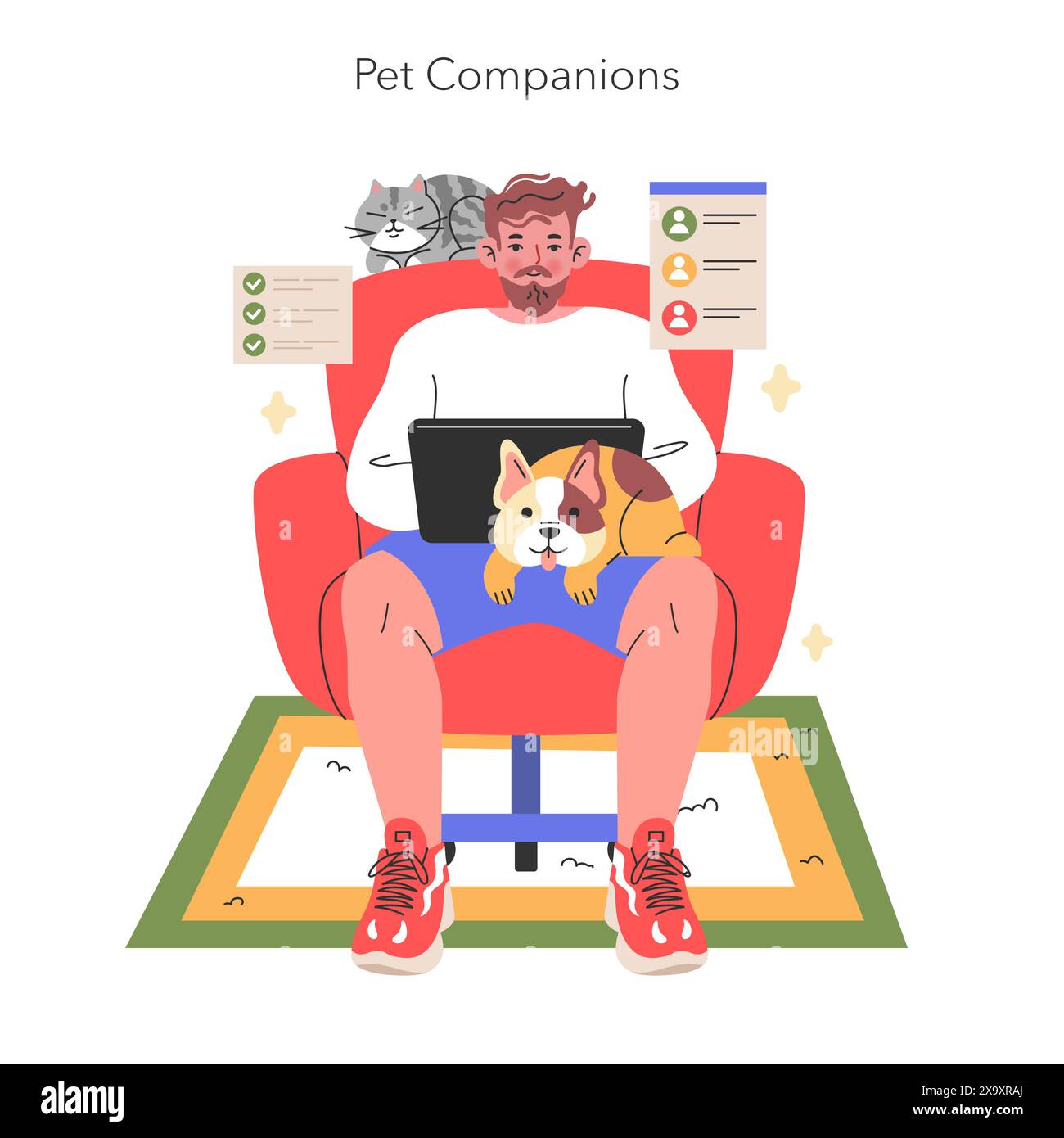 Relaxed ergonomics hi-res stock photography and images - Alamy