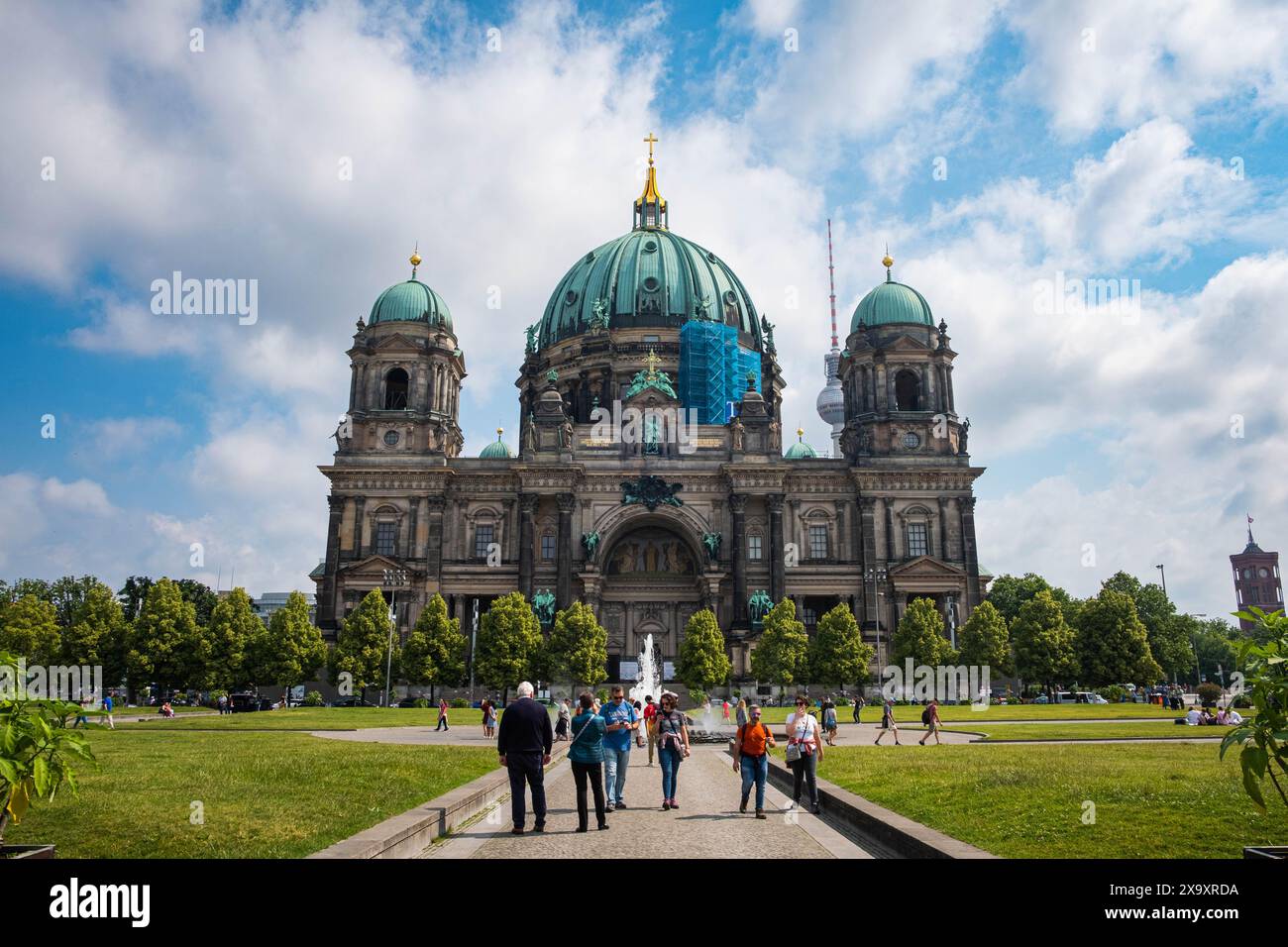 Berlin, Germany - June 02, 2024: The Berlin Cathedral (Berliner Dom ...