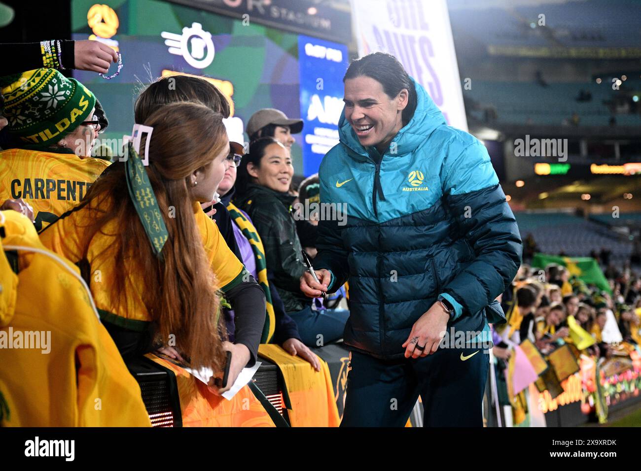 Sydney, Australia. 03rd June, 2024. Lydia Williams of the Matildas ...