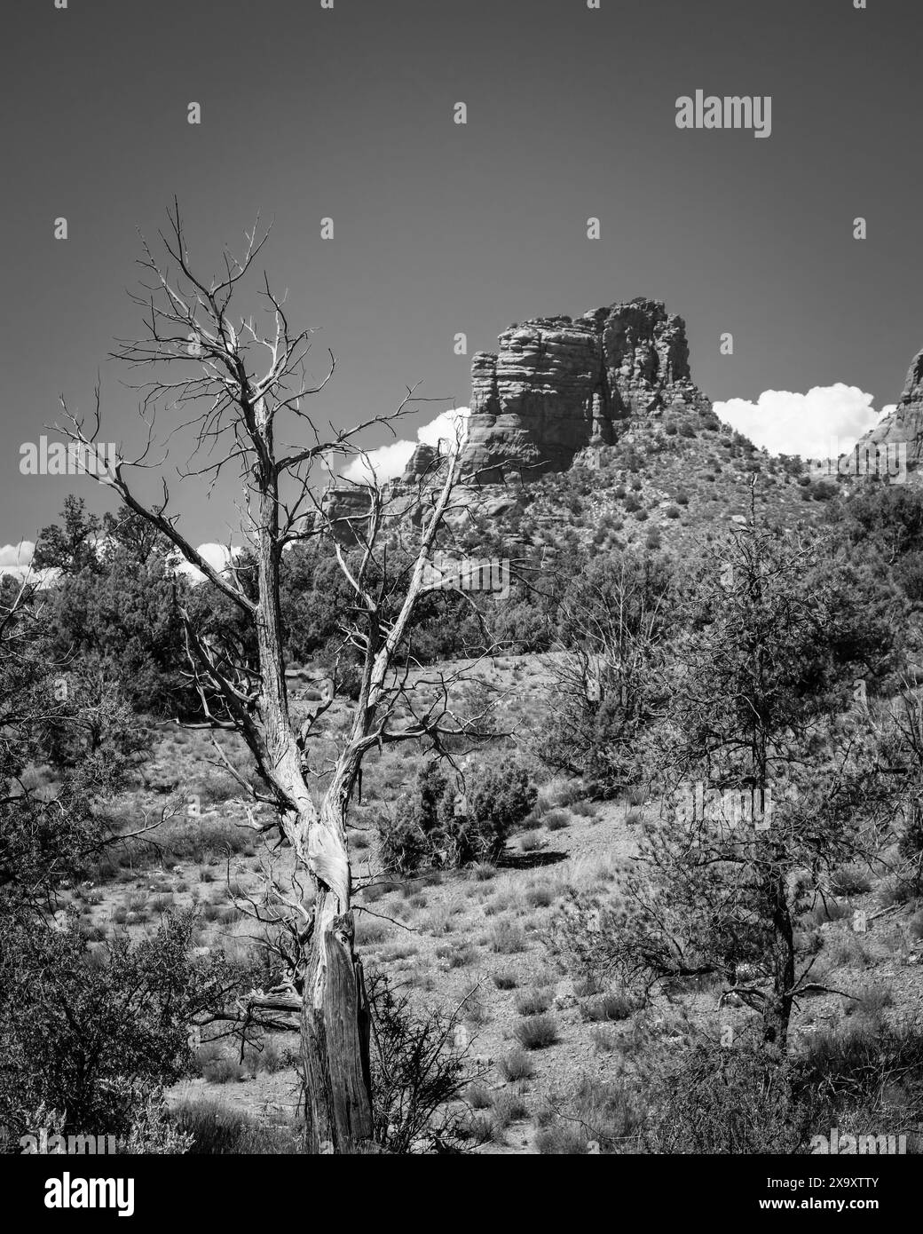 Rock prominent Black and White Stock Photos & Images - Alamy