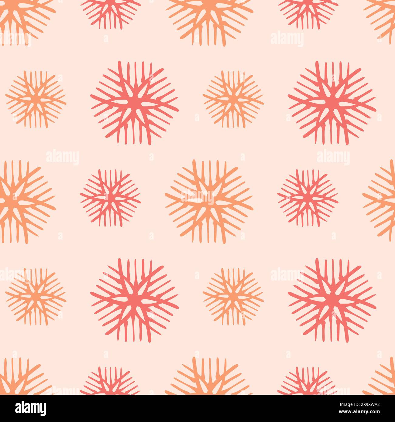 Peach fuzz botanical texture vector background with color of the year ...